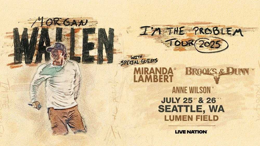 Lumen Field Morgan Wallen I'm The Problem Tour 2025 | Lumen Field – LumenField.com